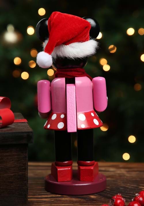 Minnie Mouse Nutcracker with Gingerbread Man