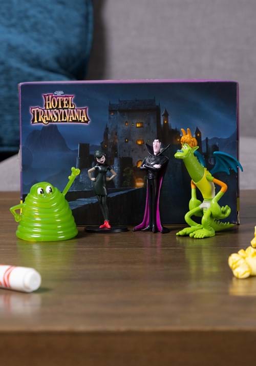 Hotel Transylvania 4 Pack Figurine Toy Set | Movie Gifts