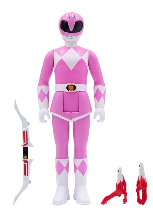 Power Rangers ReAction Figure Wave 2 Pink Power Ranger
