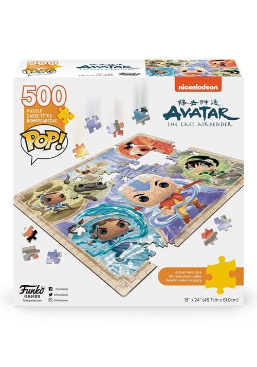 Avatar the Last Airbender 500 Piece POP! Puzzle | Jigsaw Puzzles